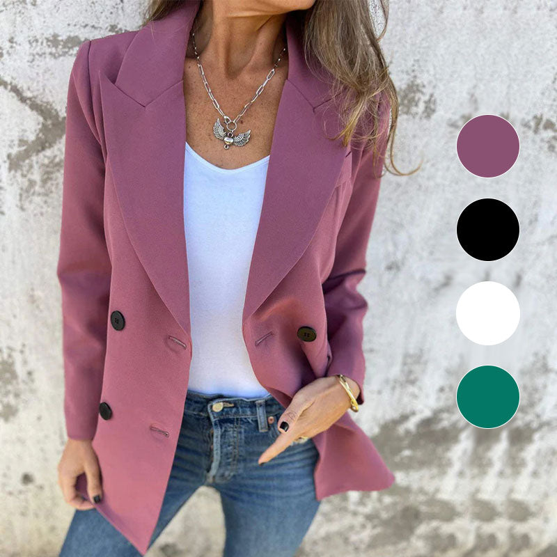 Nadja™ | Stilfuld lang blazer – Norado